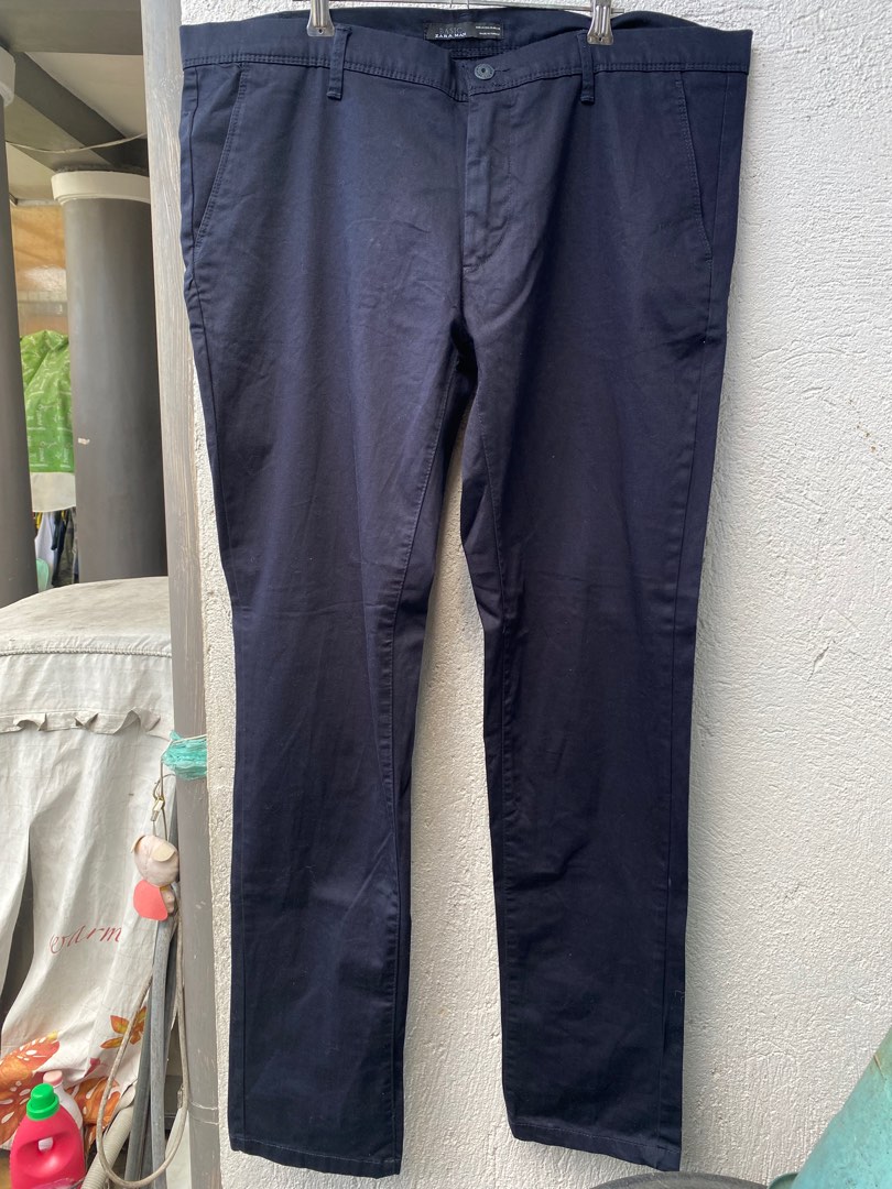 Zara Man Basic [39/40], Men's Fashion, Bottoms, Chinos on Carousell