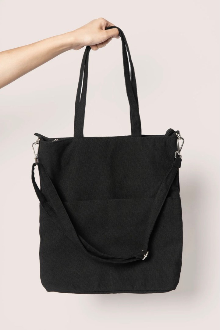 Zero Gravity MNL Daily Black Tote Bag (Version 3), Men's Fashion, Bags ...