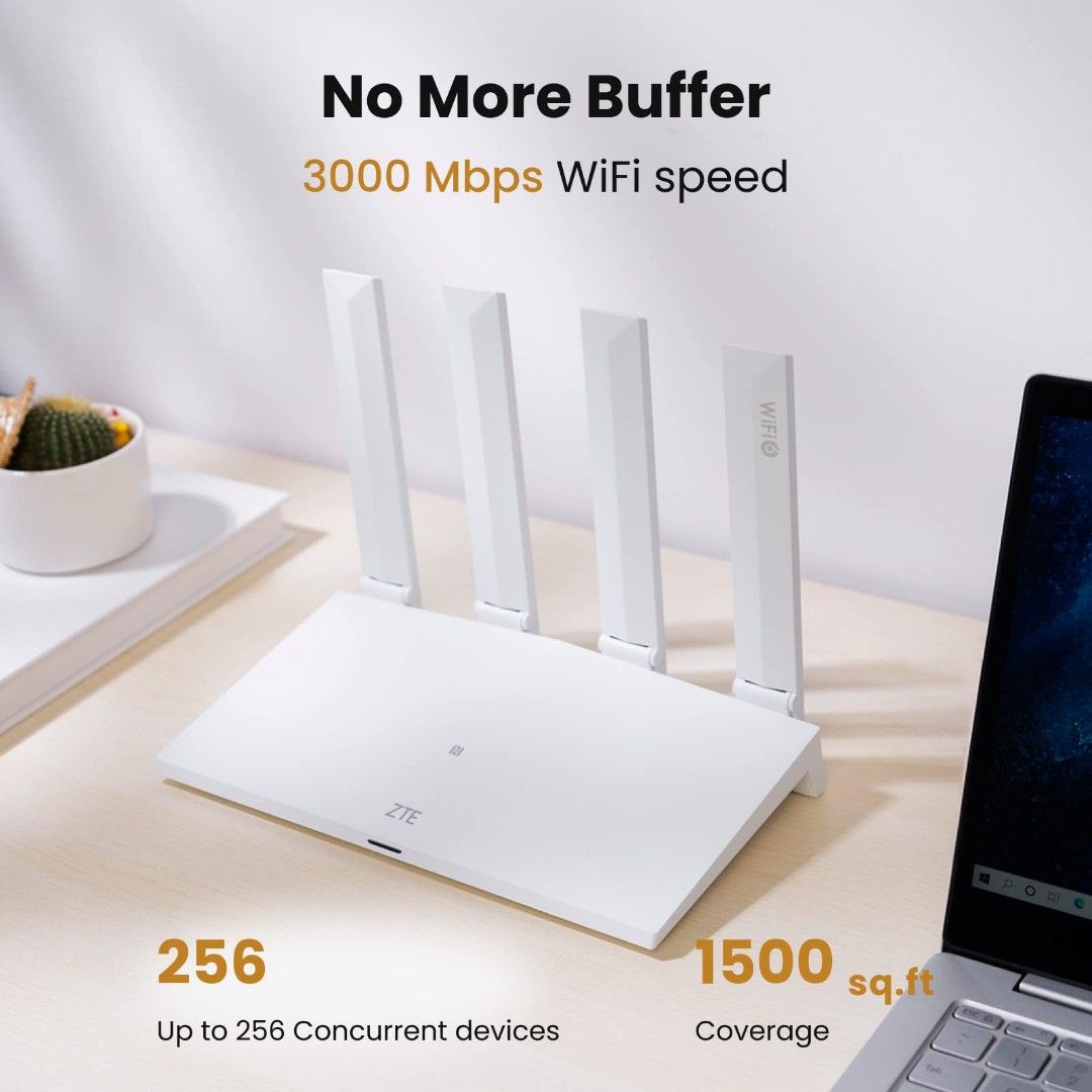 Zte ax3000 pro+ wifi6 2.5gbs wan x 2 lan port x 2 ax 3000 pro + proplus pro plus wifi 6 simba ...