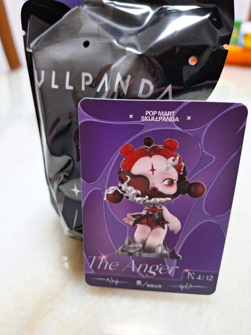 100% Authentic SkullPanda The sound series from Singapore PopMart ( The ...