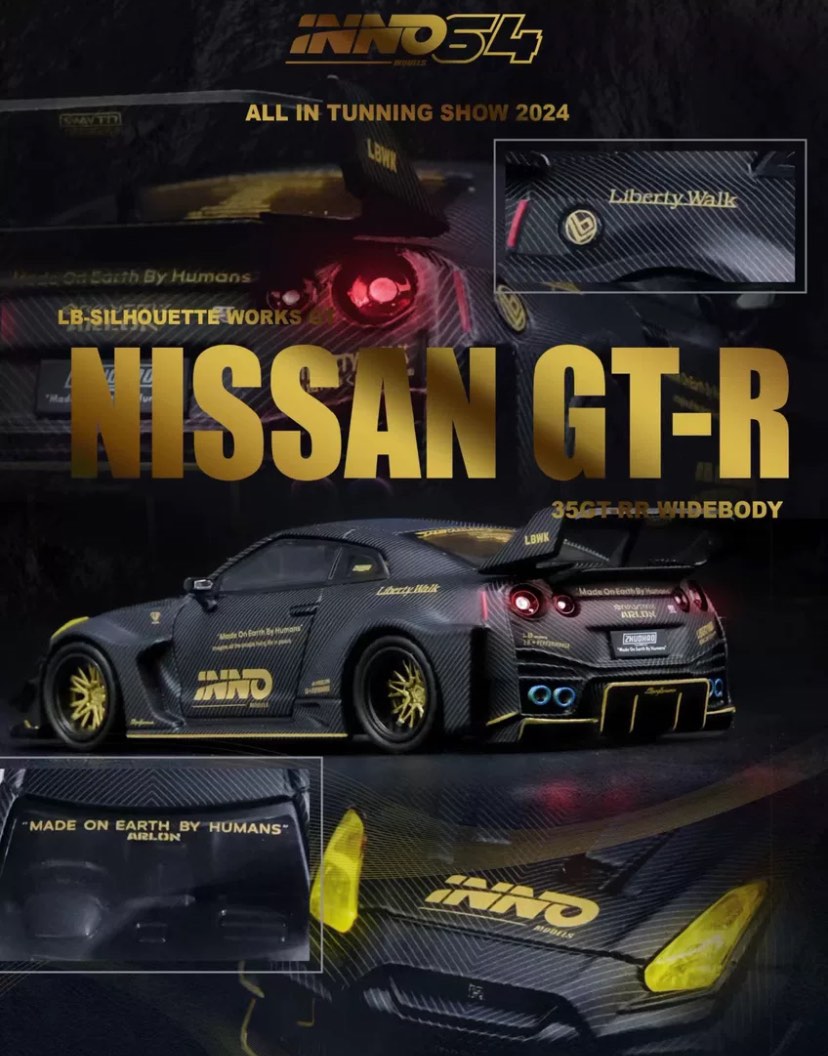 1/64 1:64 Inno Inno64 R35 AIT 佛山限定 LBWK, 興趣及遊戲, 玩具 & 遊戲類 - Carousell