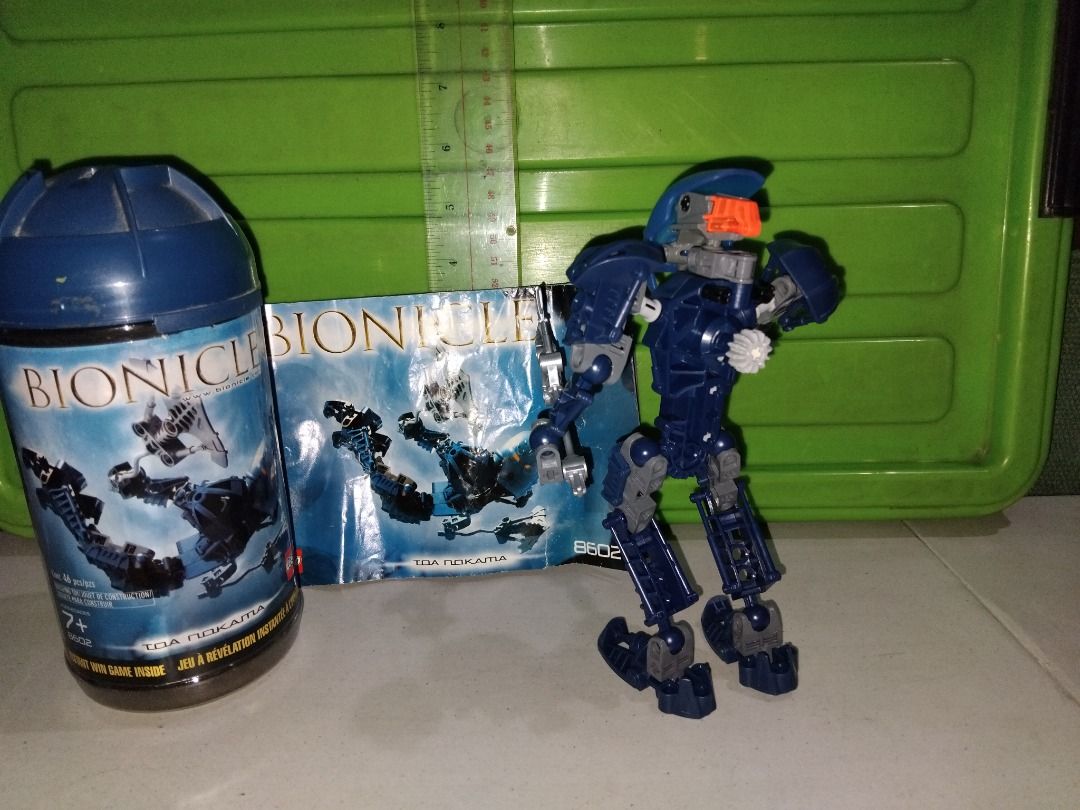 2004 LEGO Bionicle Toa Metru Nokama 8602 - vintage, retired ...