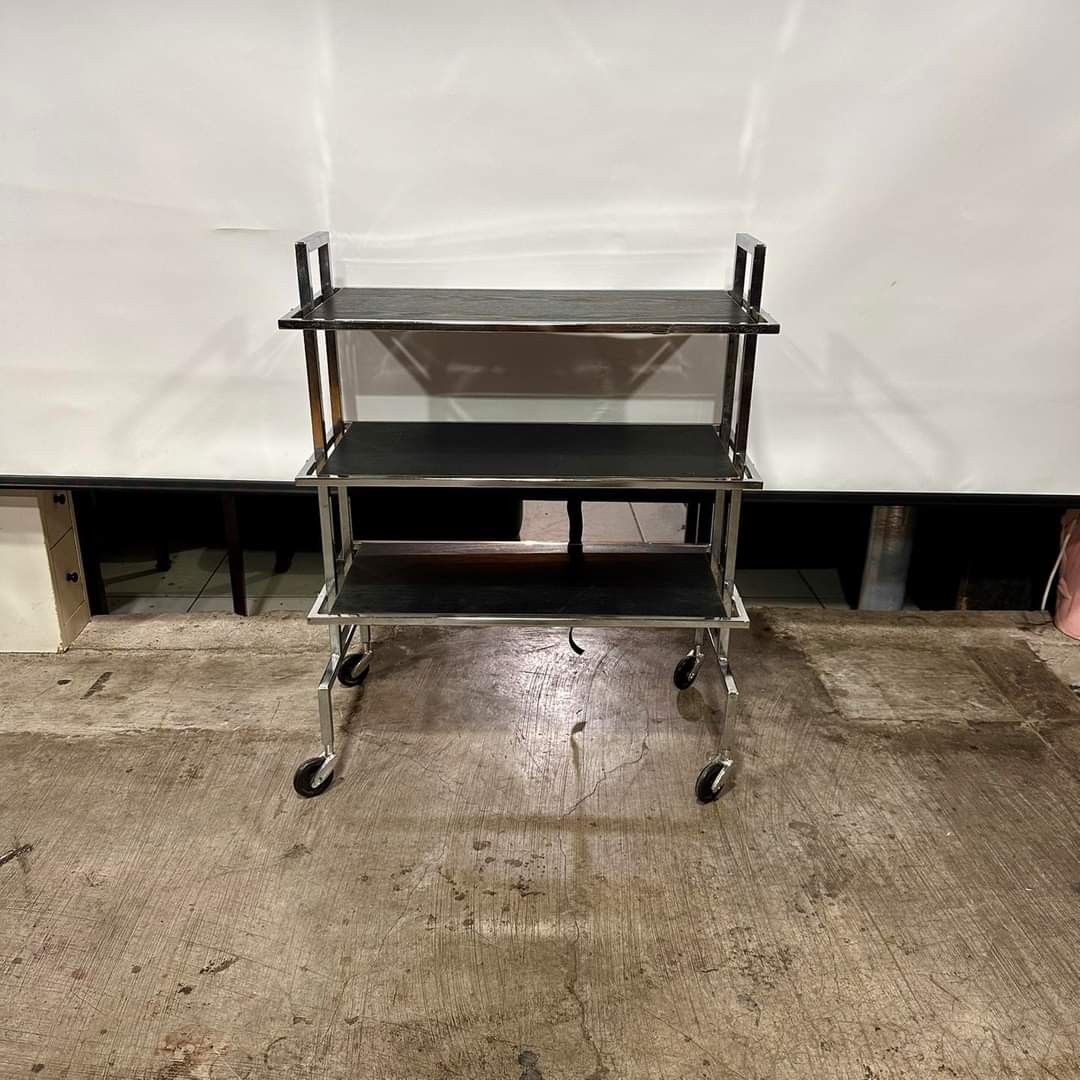 3 Tier Mobile Trolley Rack Cart, Furniture & Home Living, Furniture ...