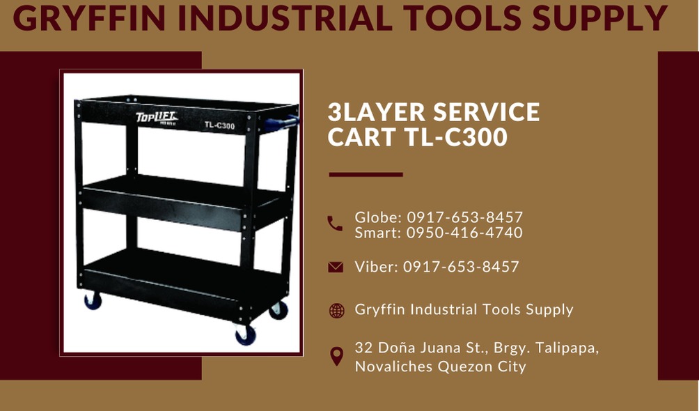 3LAYER SERVICE CART TL-C300, Commercial & Industrial, Industrial ...