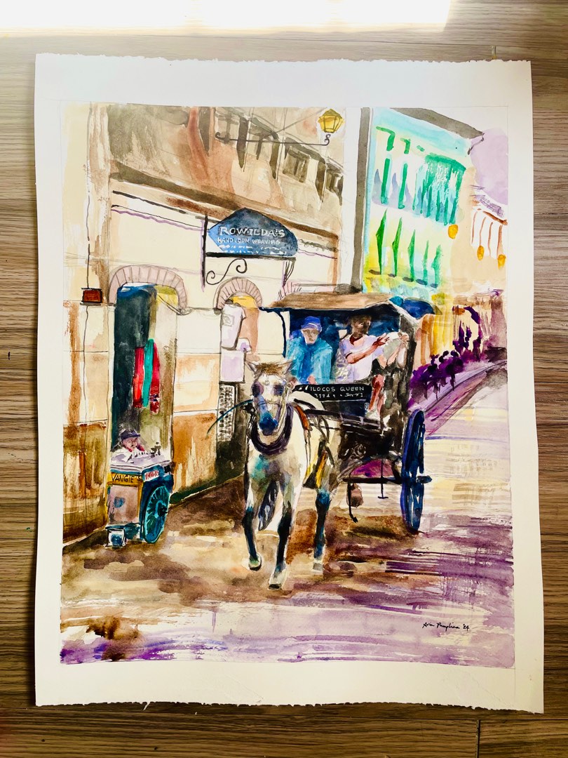 A Time in Vigan, Hobbies & Toys, Stationary & Craft, Art & Prints on ...