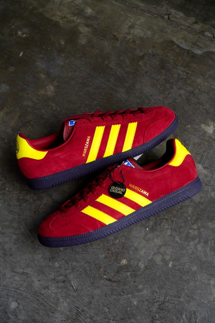 Adidas Warszawa Spezial Original, Fesyen Pria, Sepatu , Sneakers di ...