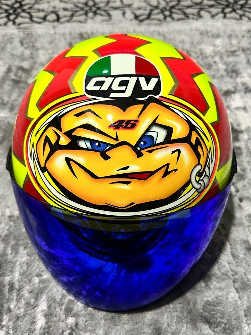 AGV Helmets Bali Rossi, Motorbikes on Carousell