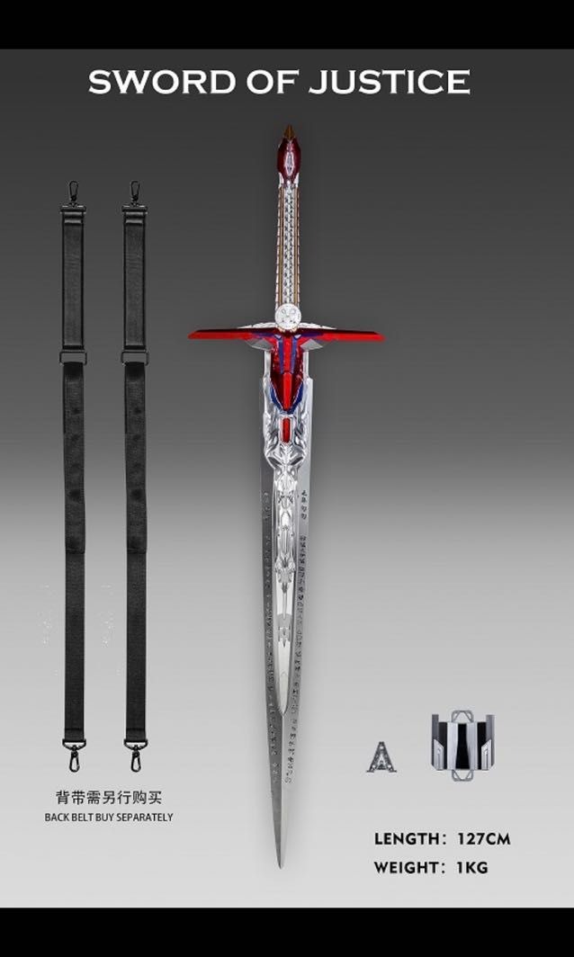 Alien Attack Toys Transformers APX-04 Sword of Justice Sword, Hobbies ...