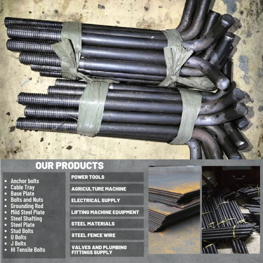 Anchor Bolt 25mm X 600mm High Strenght / ASTM A325 Anchor Bolts ...