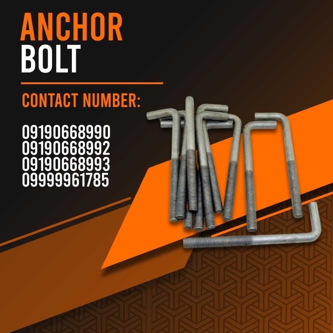 Anchor Bolt | I Beam | Base plate | Sagrod | Hot Dip | Bolt | Nut ...