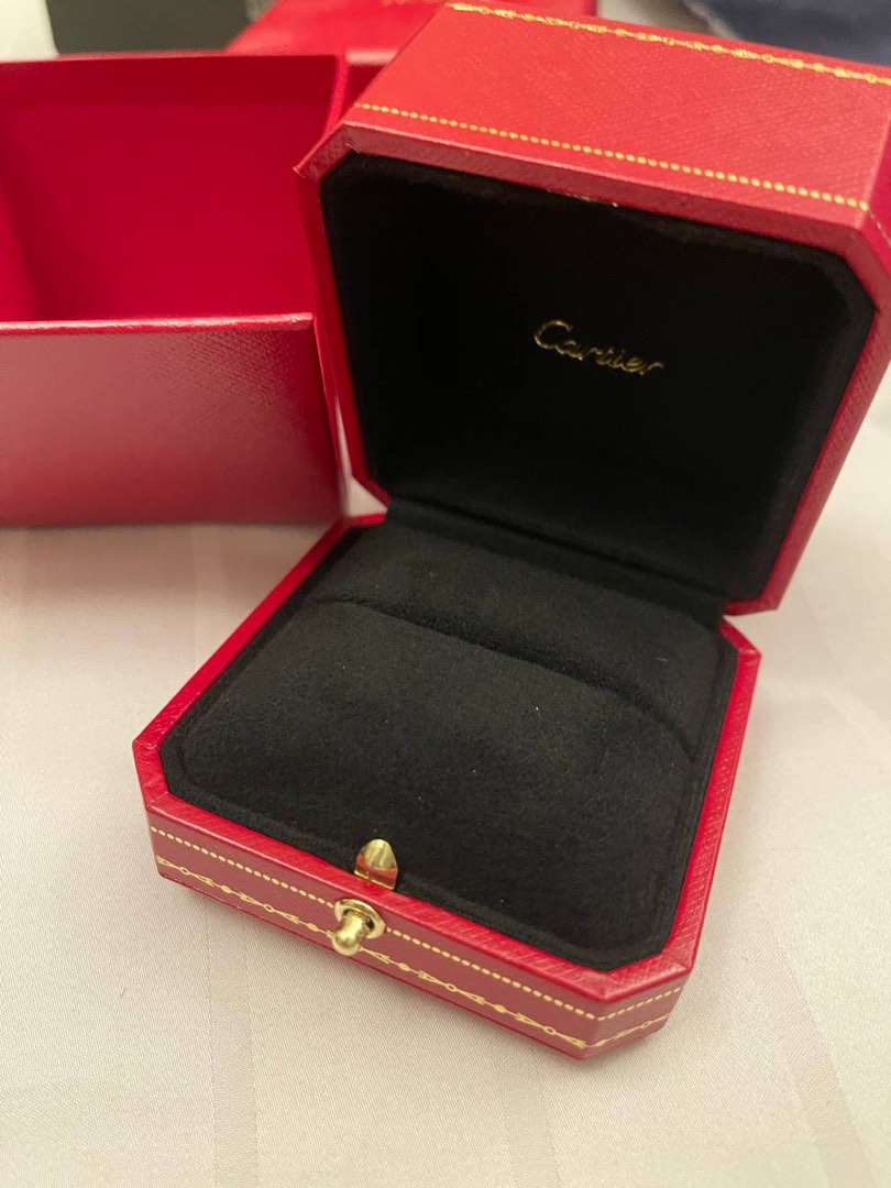 cartier ring box authentic