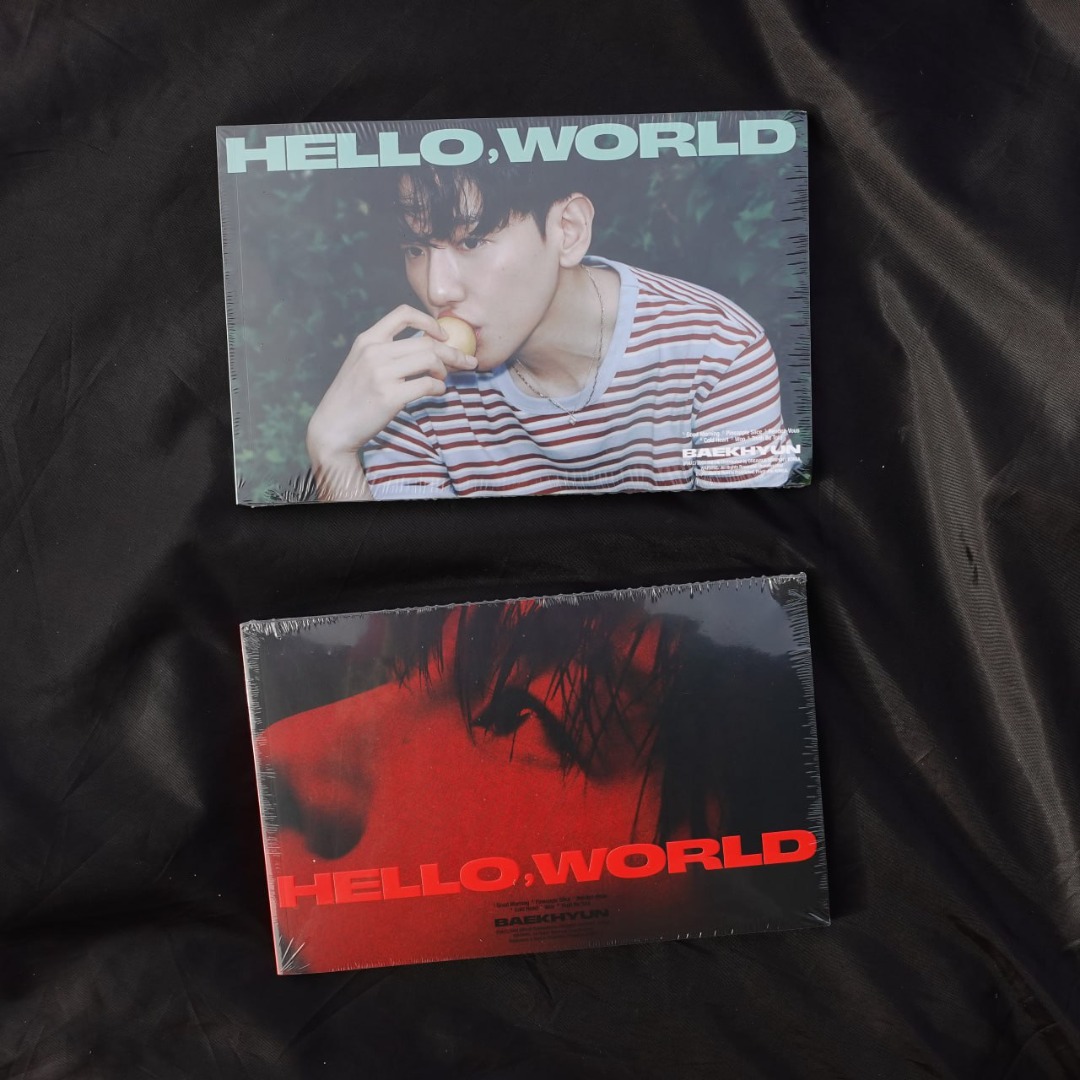 BAEKHYUN - 4th Mini Album [Hello,World] (Photobook Ver.) (READY STOCK: SEALED), Hobbies & Toys ...
