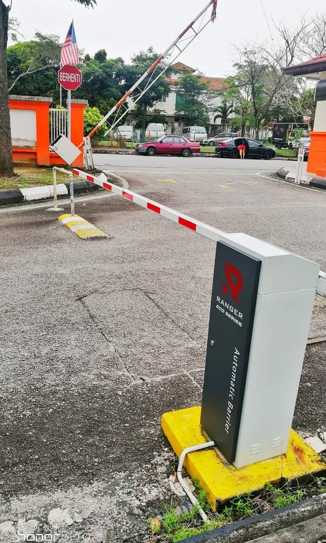 Barrier gate System With (touch And go Smart Tag), Furniture & Home ...