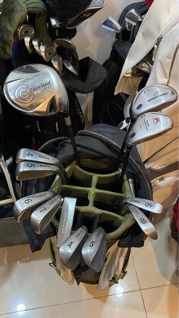 Beginner Golf Set Men Ladies Cleveland Kasco Ping Taylormade PXG ...