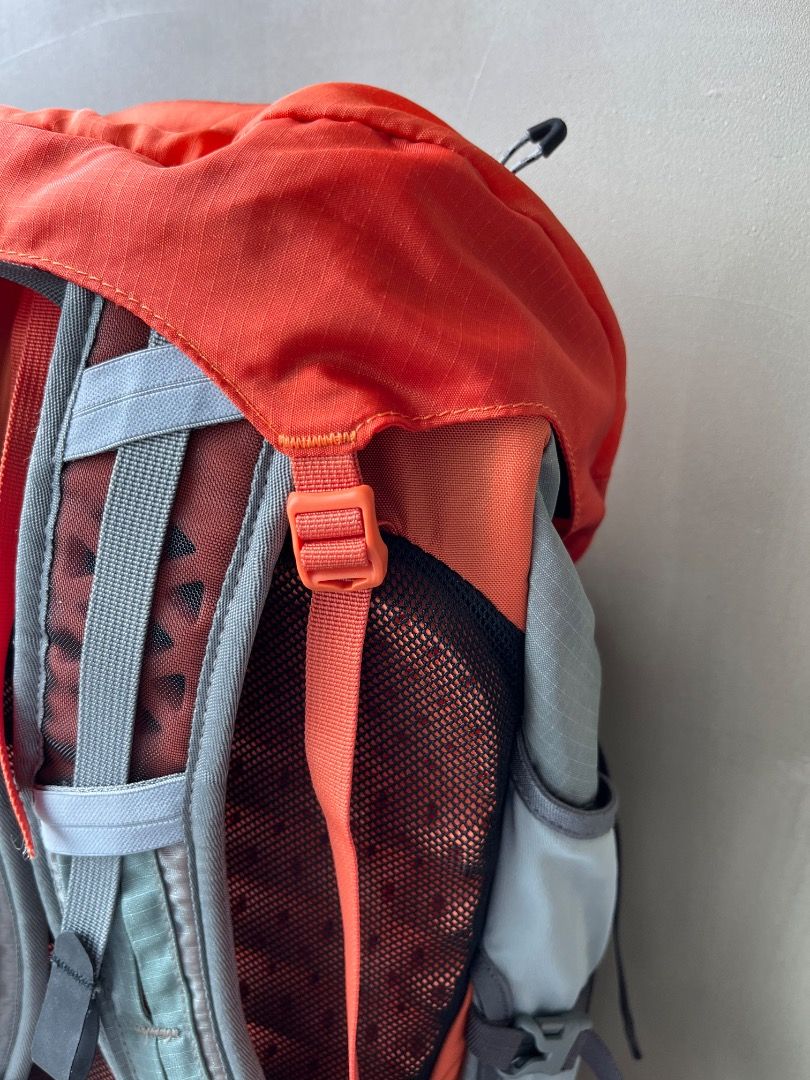 Boreas 美國設計輕身透氣行山露營登山旅行背囊全新有牌橙灰配色 USA Design Lost Coast 30L Backpack ...