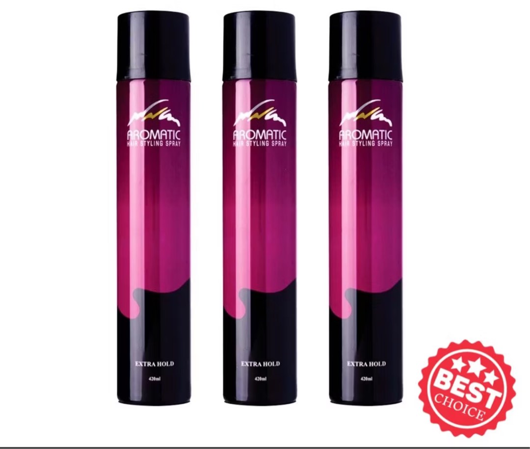 Brand New Hair Styling Spray Aromatic Extra Strong Hold, Beauty ...