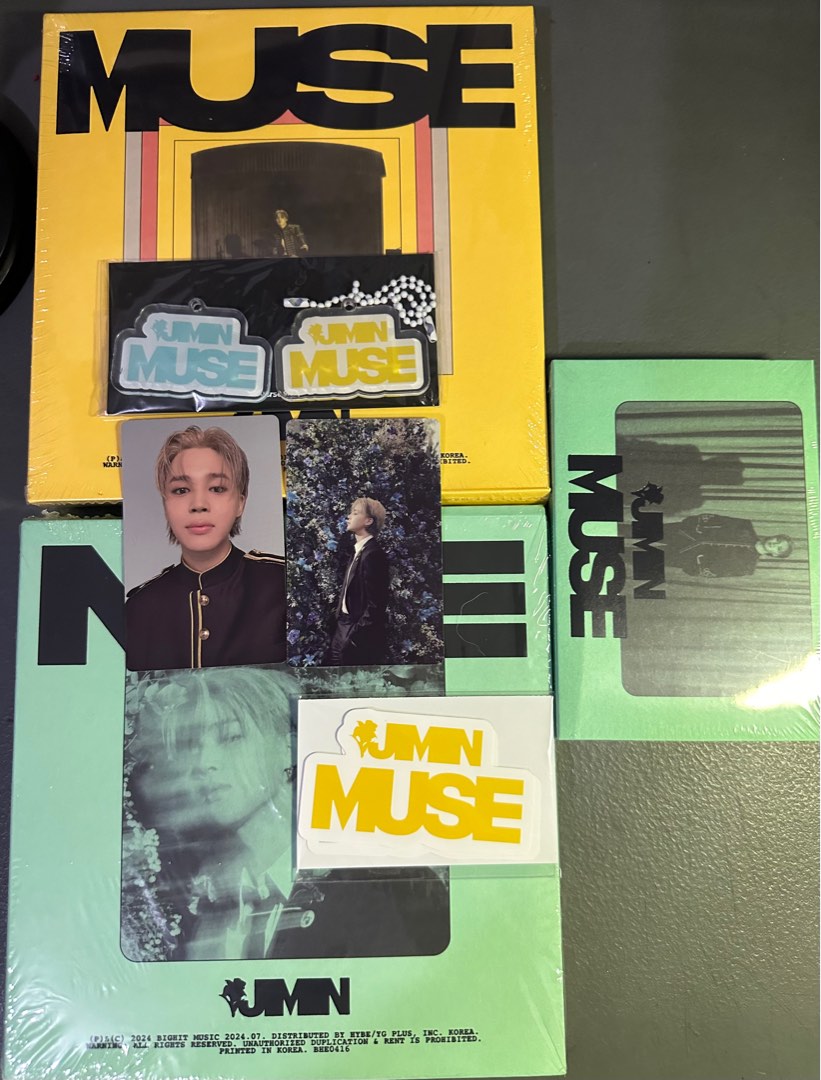 bts jimin muse sealed complete set album, Hobbies & Toys, Memorabilia ...