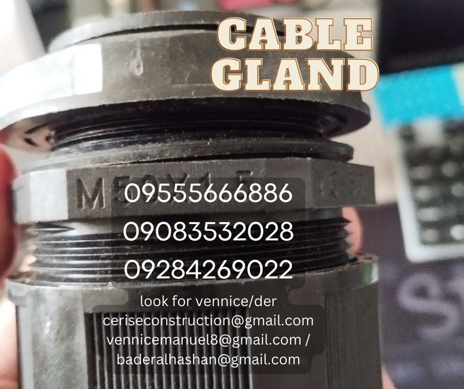 CABLE GLAND, Commercial & Industrial, Construction Tools & Equipment on ...