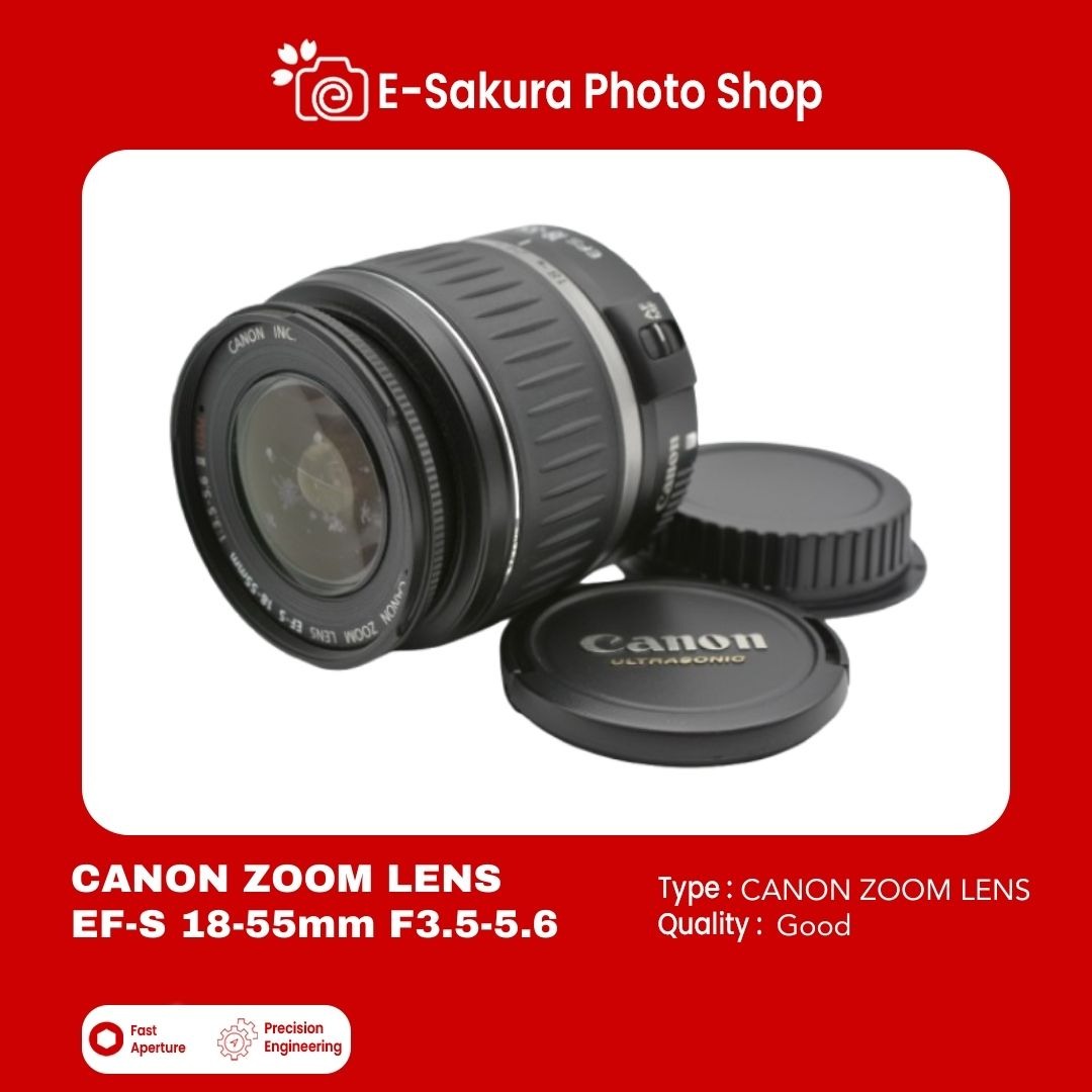 CANON ZOOM LENS EF-S 18-55mm F3.5-5.6 Ⅱ USM | 1220503157 | DIGITAL SLR ...