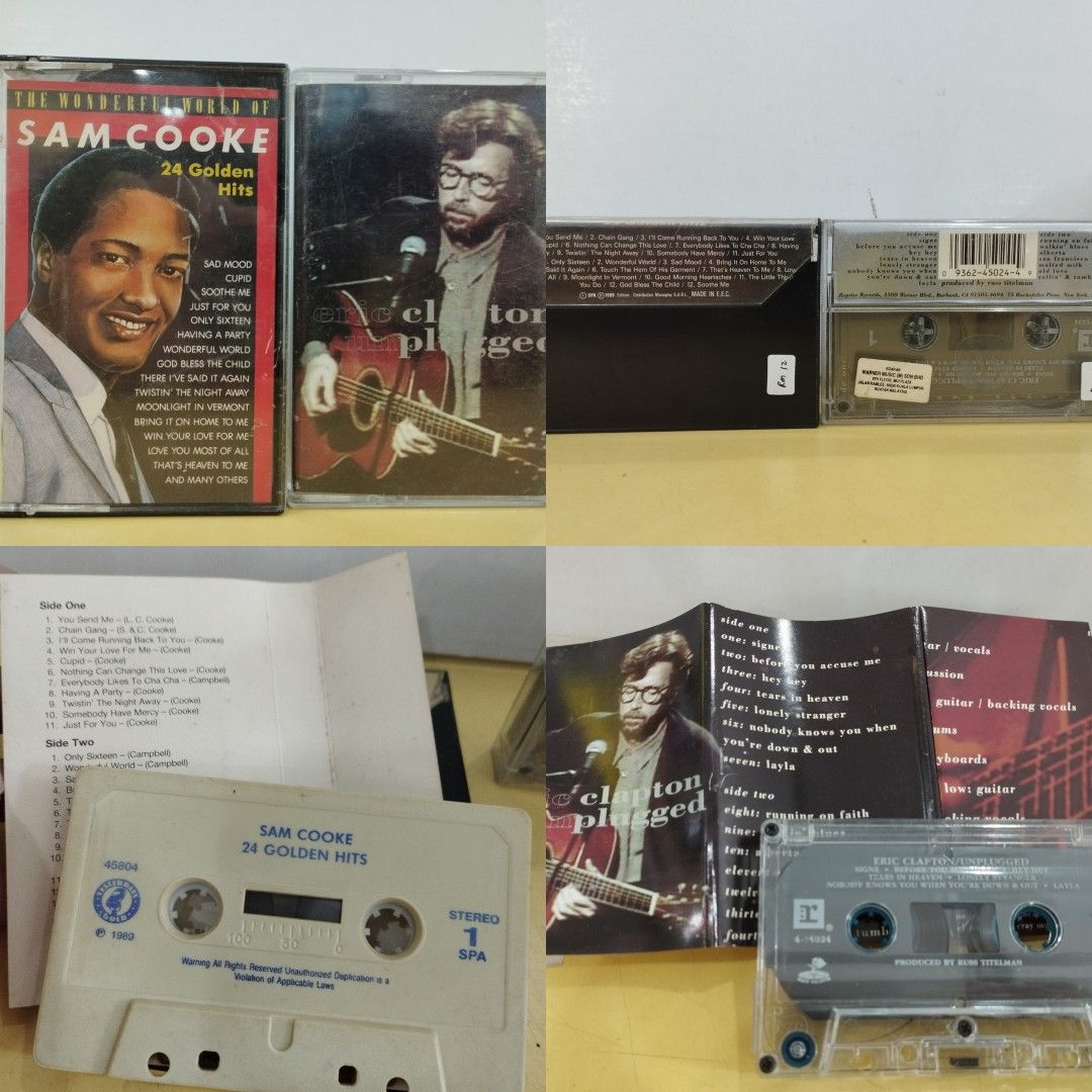 (Cassette) PHIL COLLINS SAM COOKE ERIC CLAPTON BEBE & CECE WINANS ...