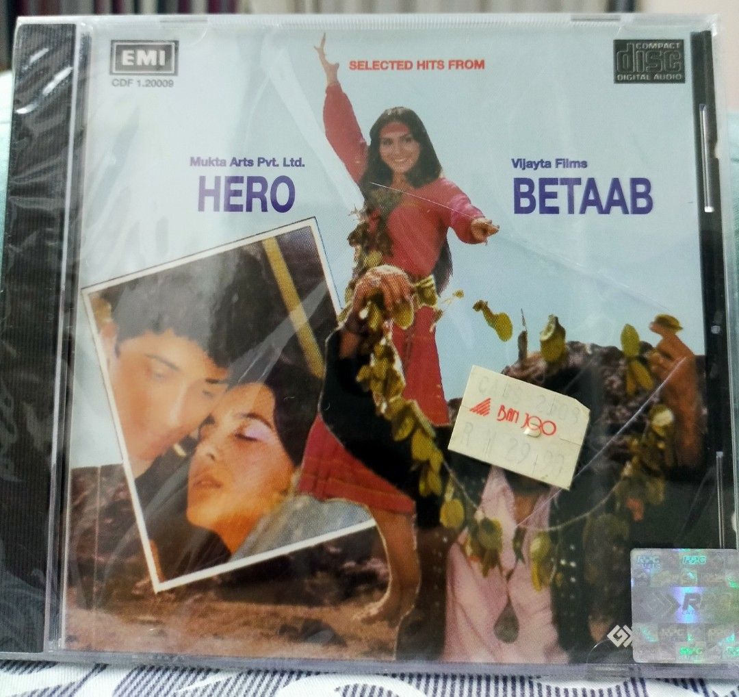 CD: Selected hits from Hero ~ Tu mera hero hai, Betaab, Hobbies & Toys ...