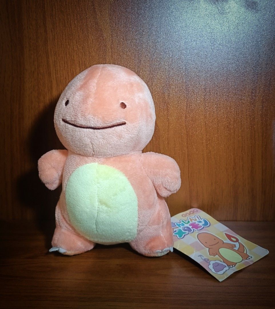Charmander DITTO Pokemon plush, Hobbies & Toys, Toys & Games on Carousell