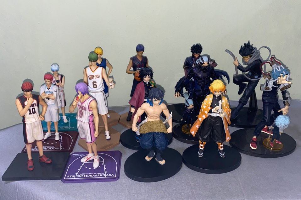 cheap anime figurines clearance kny knb bnha my hero academia kimetsu ...