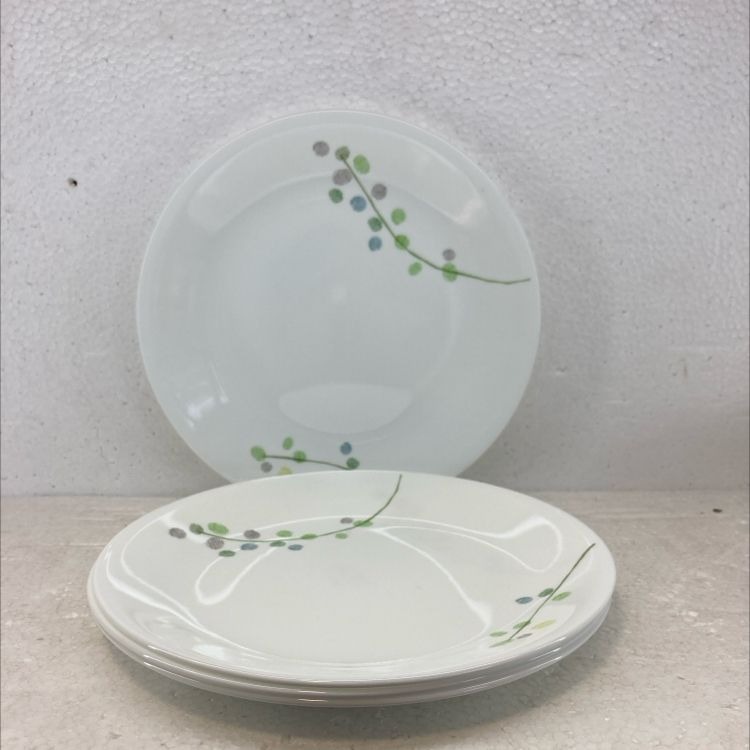 Corelle Green Delight (Luncheon Plate 4pcs), Furniture & Home Living ...