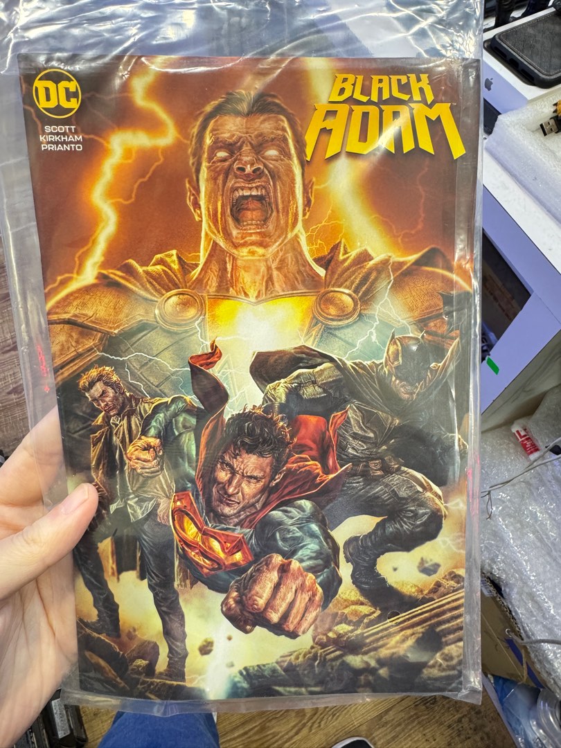 DC Comics Black Adam Hearts Of Decay Comics 2022, Hobbies & Toys, Books ...
