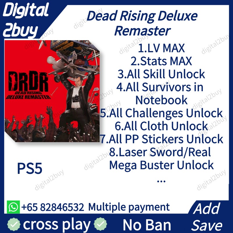 Dead Rising Deluxe Remaster MOD Dead Rising Cheats Mods Dead Rising ...