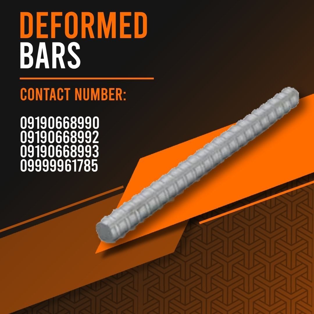 Deformed Bar Grade 60 36mm x 6meters | RSB | Corrugated Bar | Deform ...