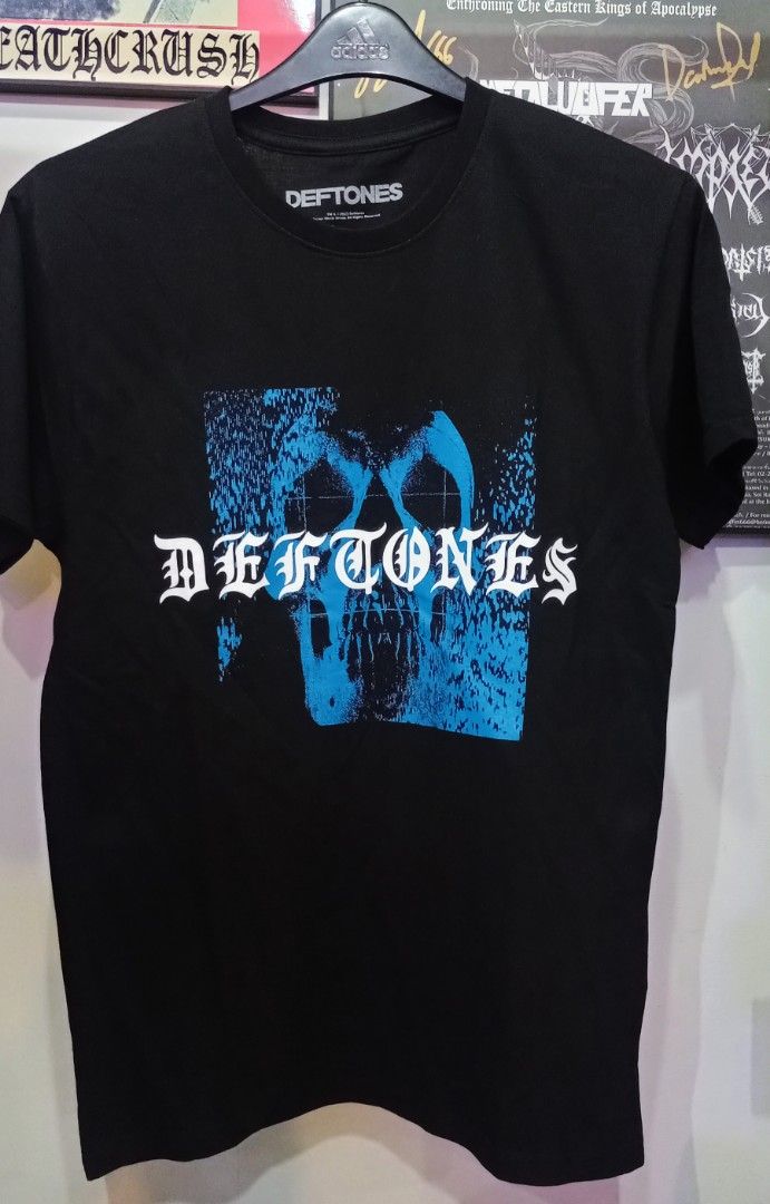 DEFTONES -Static skull- tshirt new t-shirt Metal, Men's Fashion, Tops ...