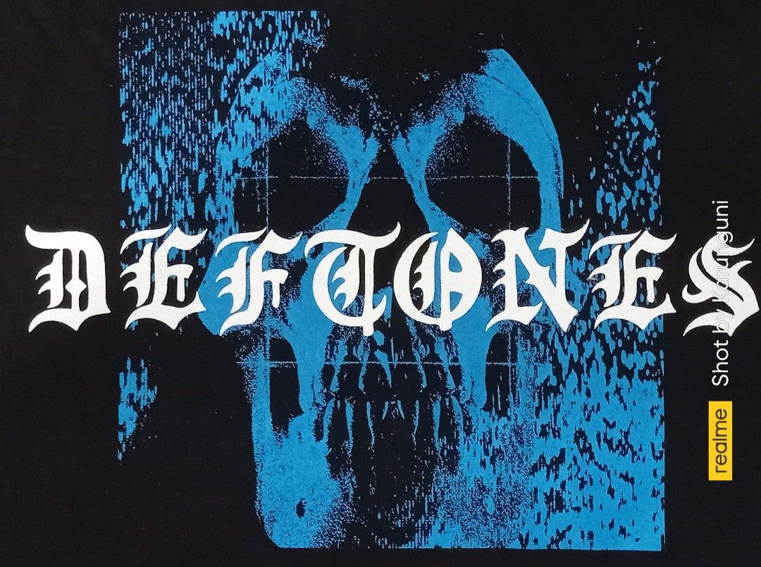 DEFTONES -Static skull- tshirt new t-shirt Metal, Men's Fashion, Tops ...