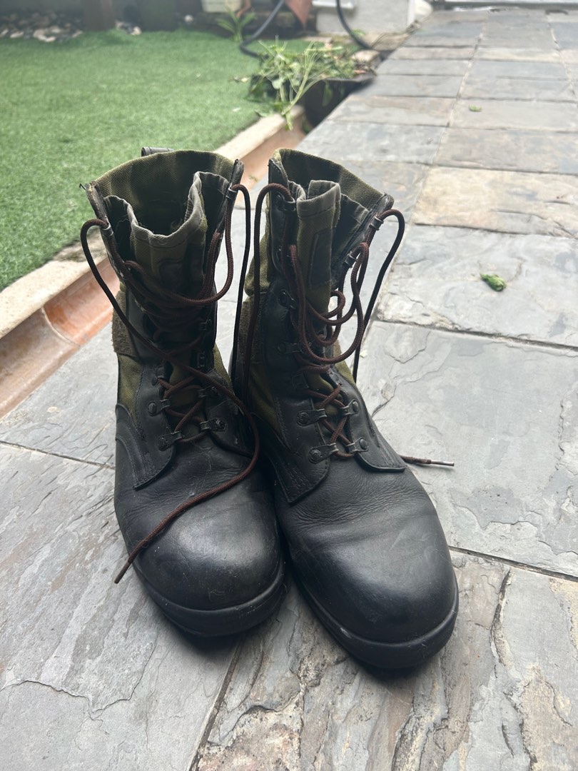 DRILL BOOT / BOOT KAWAD, Men's Fashion, Footwear, Boots on Carousell