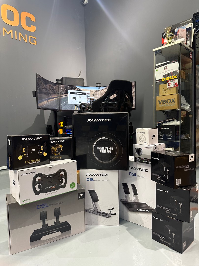 Fanatec CSL Pedal / CSL Elite Pedals / Mclaren GT3 V2/ Universal Hub ...