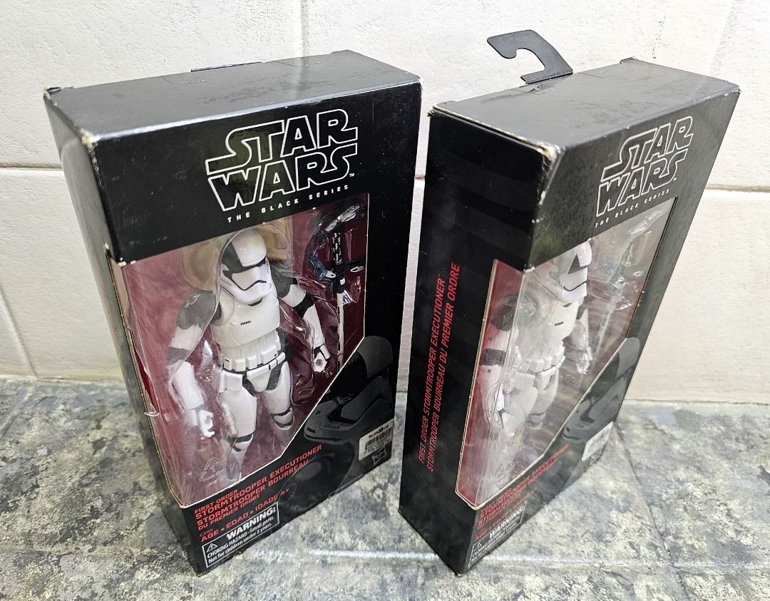 First Order STORMTROOPER EXECUTIONER - 2018 Hasbro Star Wars The Black ...