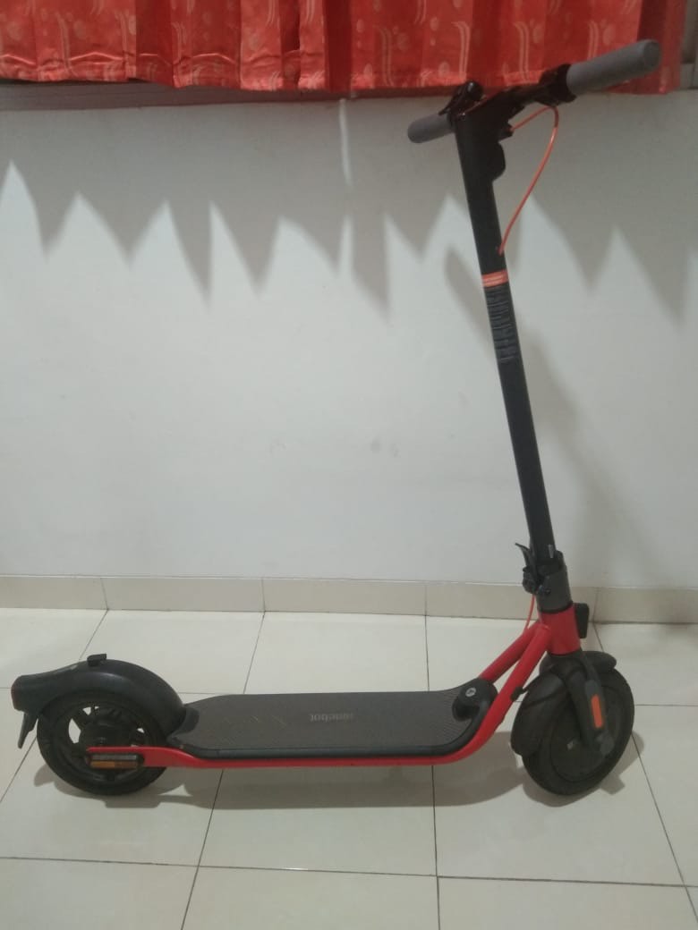 Folding Electric Scooter, Segway Ninebot KickScooter D28, Motor di ...
