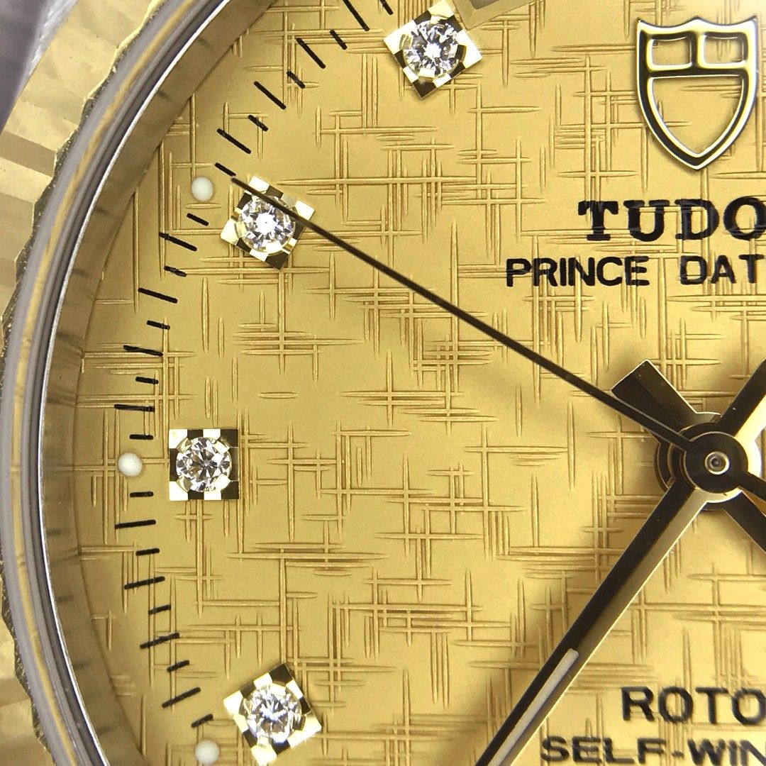 [Full Set] Tudor Day Date 76213 Prince Diamond 36mm Watch, Luxury ...