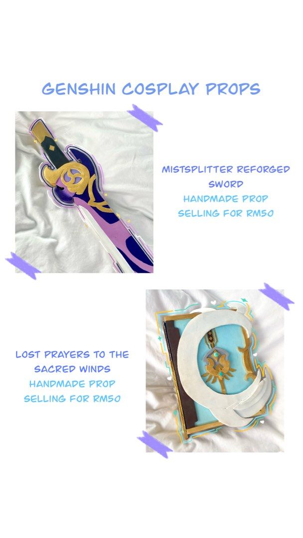 Genshin Impact Props, Hobbies & Toys, Collectibles & Memorabilia, J-pop ...