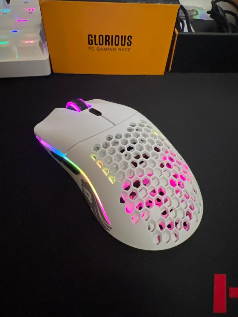 Glorious Model O- Wireless (Matte White) Gaming Mouse, Computers & Tech ...