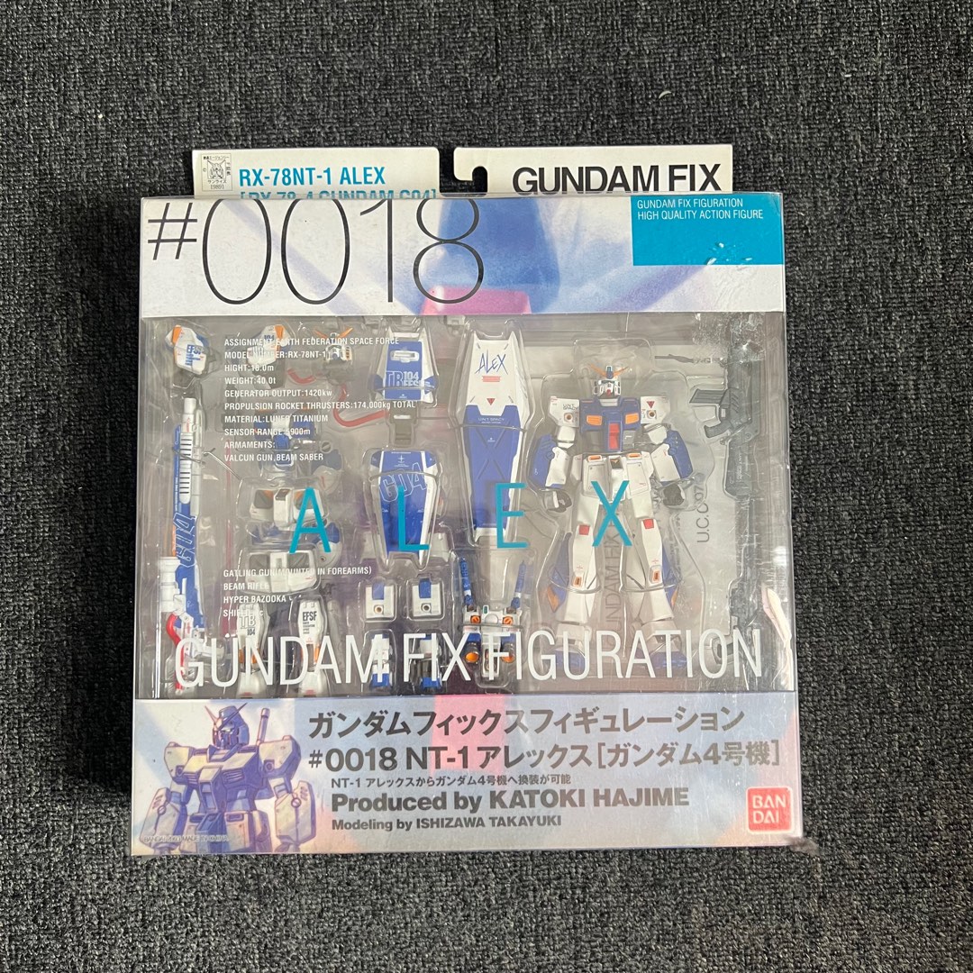 Gundam fix figuration RX-78NT-1 Alex, Hobbies & Toys, Collectibles ...