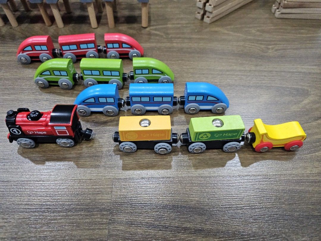 Hape Train and Tracks, Hobbies & Toys, Toys & Games on Carousell