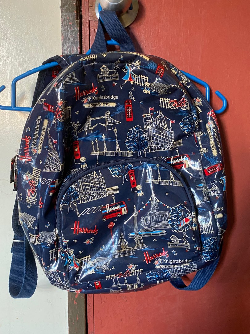 Harrods Kids Backpack, Women's Fashion, Bags & Wallets, Backpacks on ...