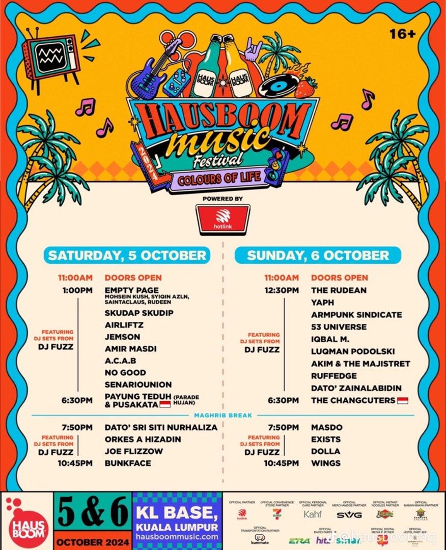 Hausboom Music Festival 2024 General Admission Ticket, Tickets ...