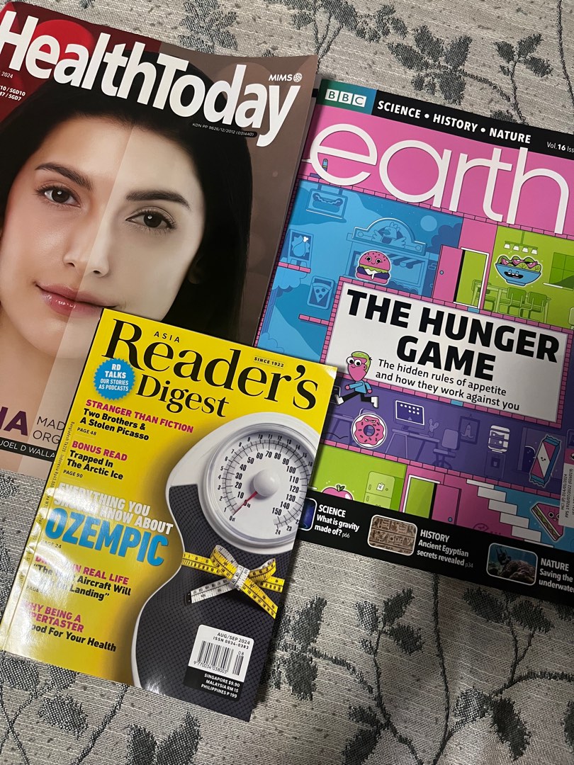 Health magazine, Hobbies & Toys, Books & Magazines, Magazines on Carousell