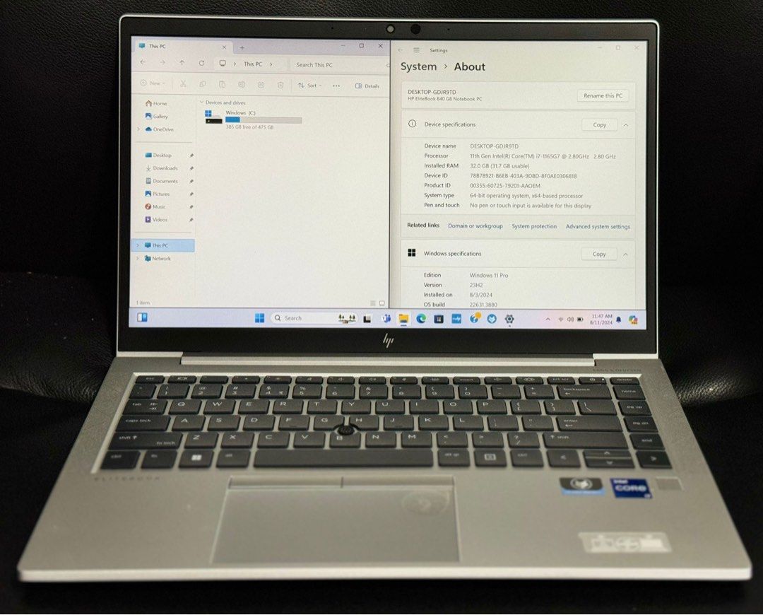 High Specs HP ELITEBOOK 840 G8 Core i7 11th Gen 512GB SSD 32GB DDR4 ...