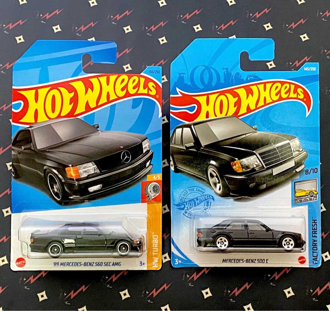 Hot Wheels Mercedes Benz 560 SEC > hotwheels 500 E black, Hobbies ...