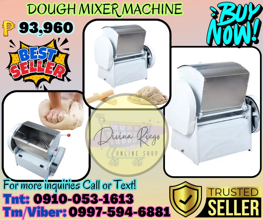 HWT-50 dough mixer machine, Commercial & Industrial, Industrial ...