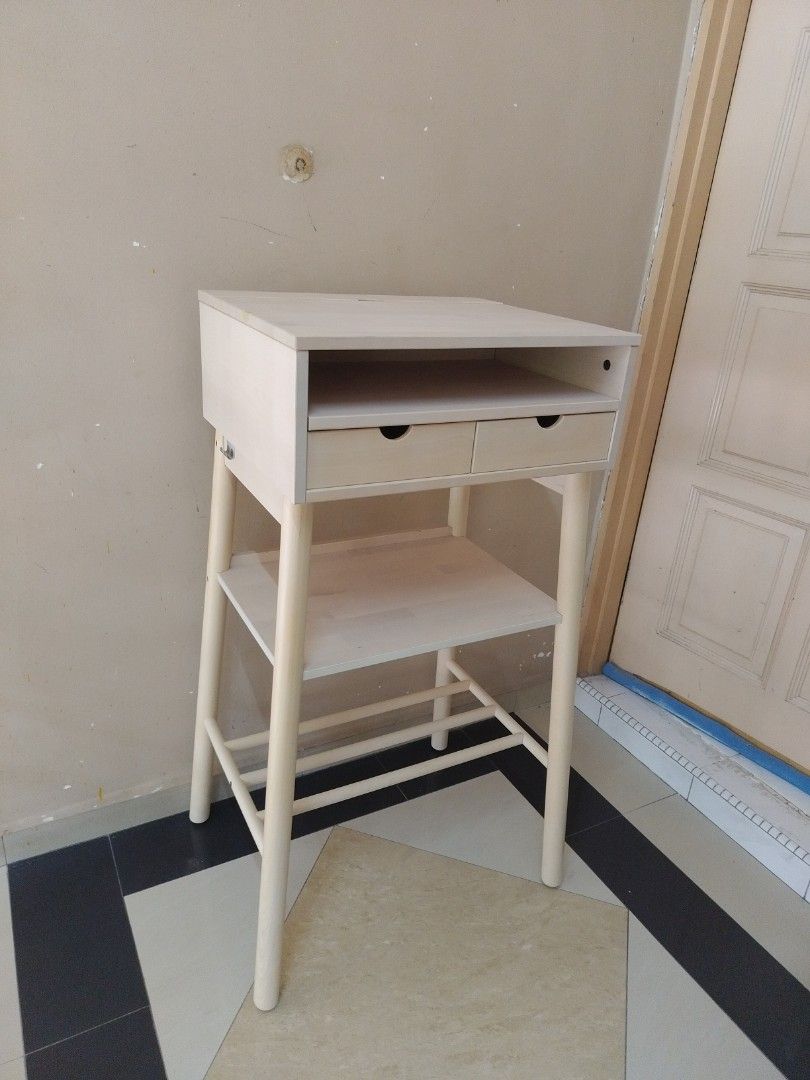 IKEA KNOTTEN STANDING DESK, Furniture & Home Living, Furniture, Tables ...