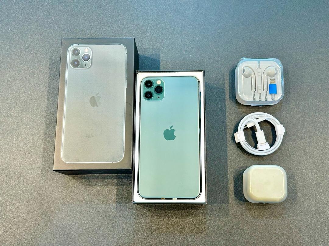 iPhone 11 Pro Max Midnight Green 256GB, Mobile Phones & Gadgets, Mobile ...